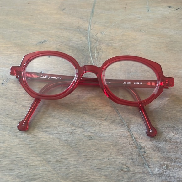 La Eyeworks | Accessories | La Eyeworks Double Frame Round Plastic ...